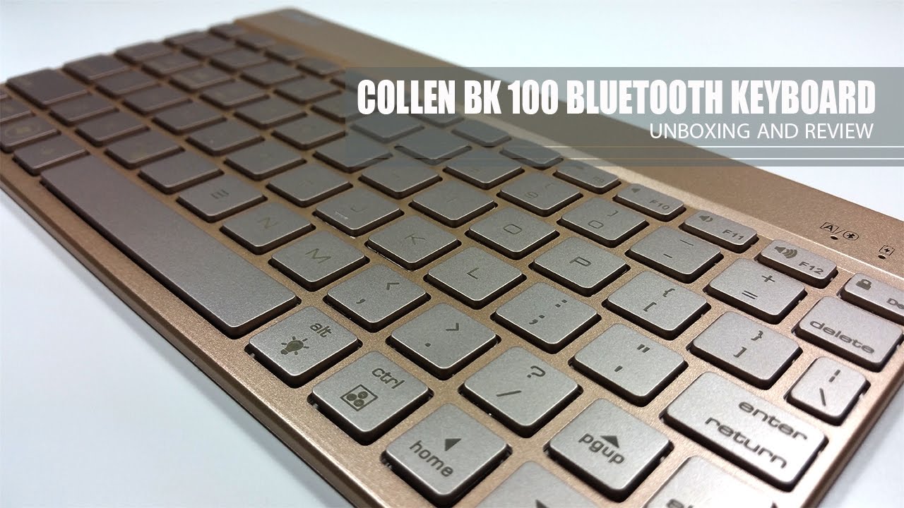 Collen Ultra-Thin BK100 Bluetooth 7 Backlit Keyboard Review – XC Techs ...